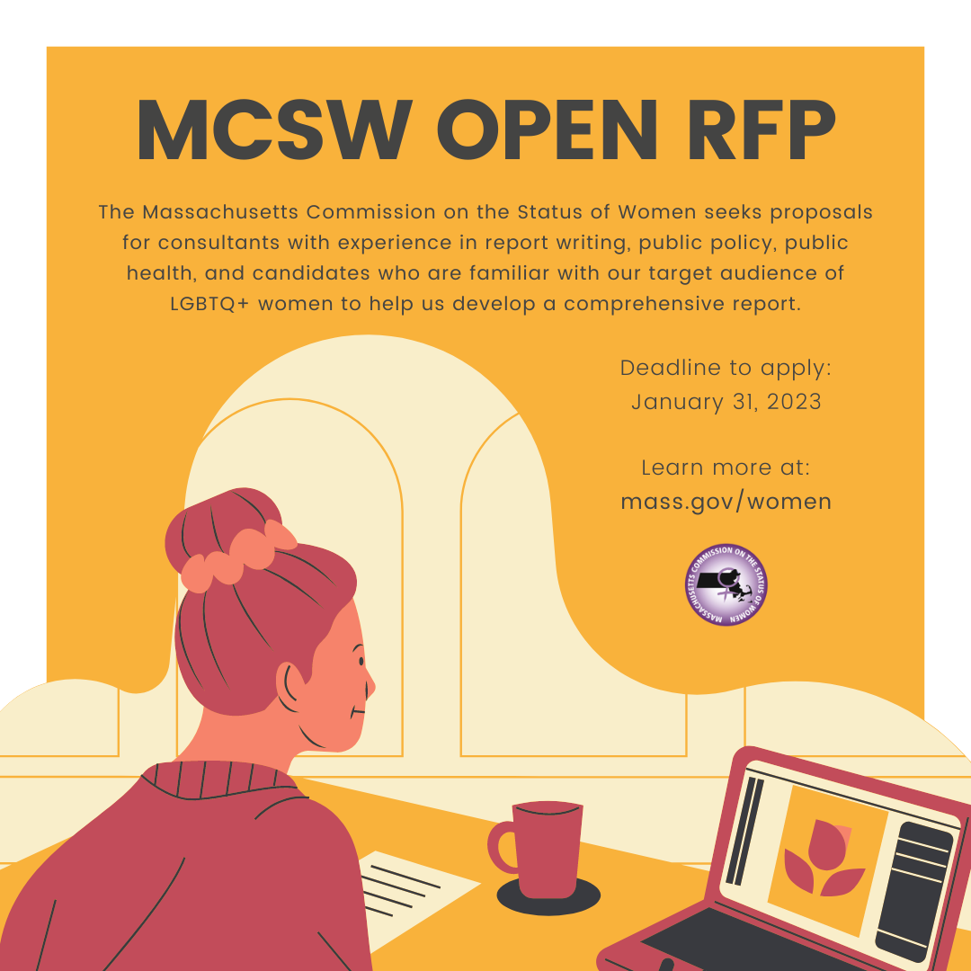 MCSW Request for Proposals - LGBTQ+ Report Author | Mass.gov