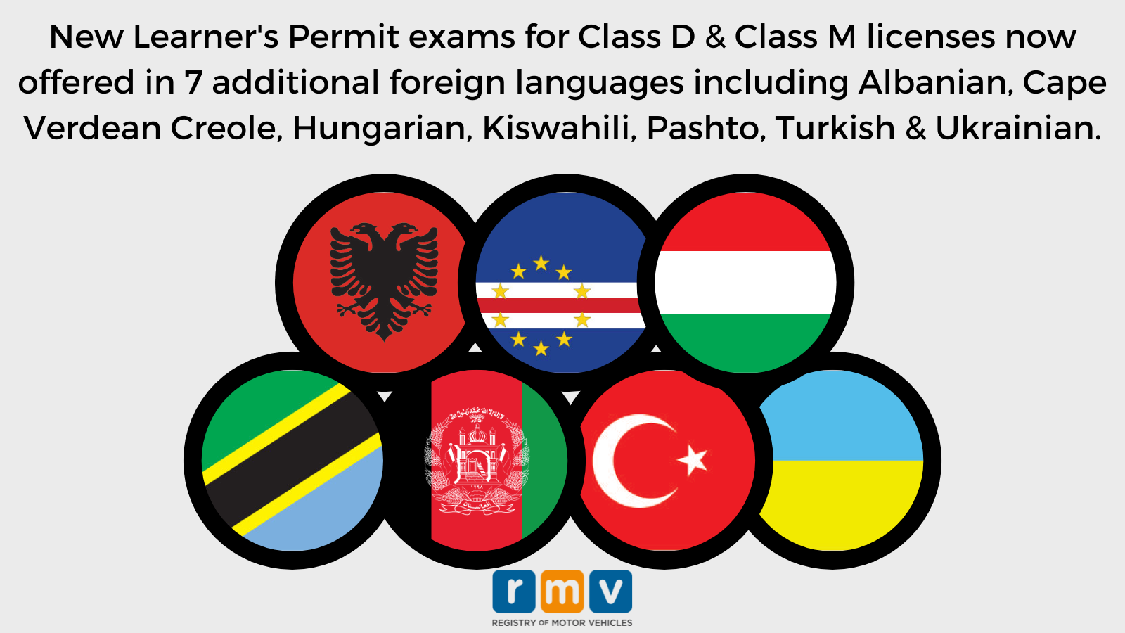 Massachusetts Registry of Motor Vehicles Announces Class D and M ...