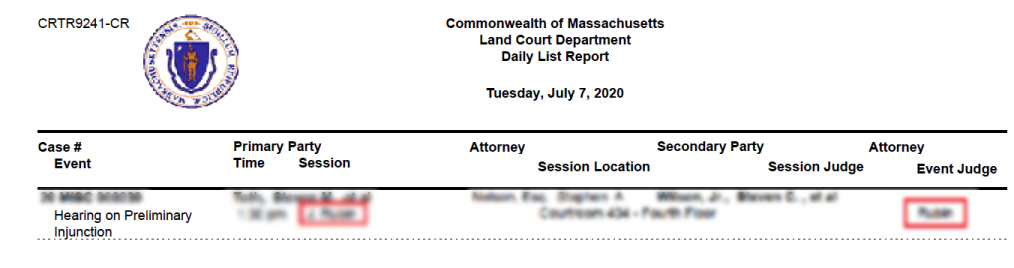 Public access to Land Court proceedings and events by public access ...