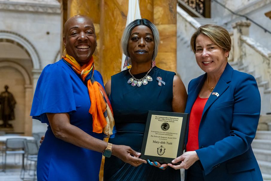 2024 Deborah Sampson Award Recipient Mary-dith E. Tuitt | Mass.gov