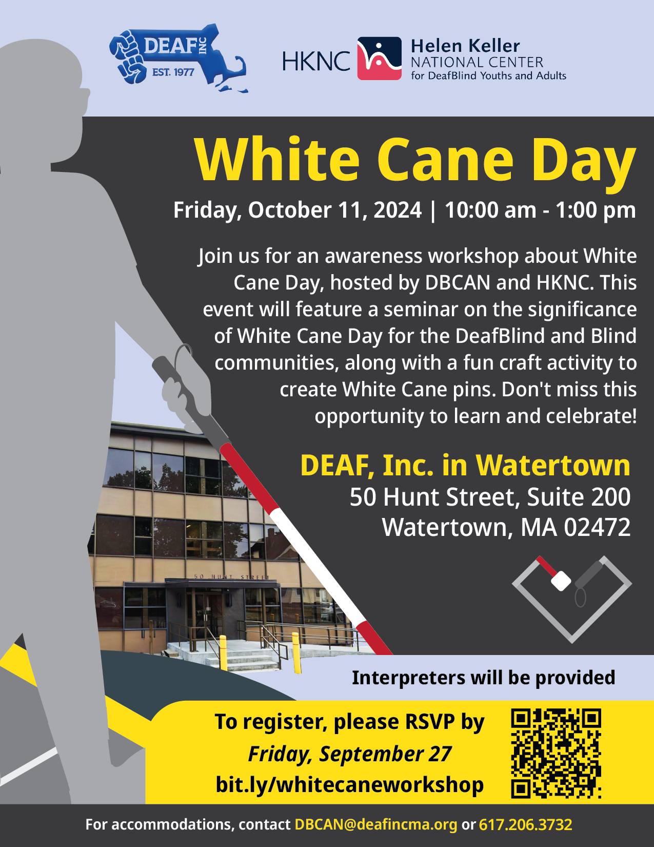 October is White Cane Awareness Month | Mass.gov