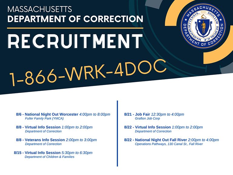 DOC Recruitment | Mass.gov