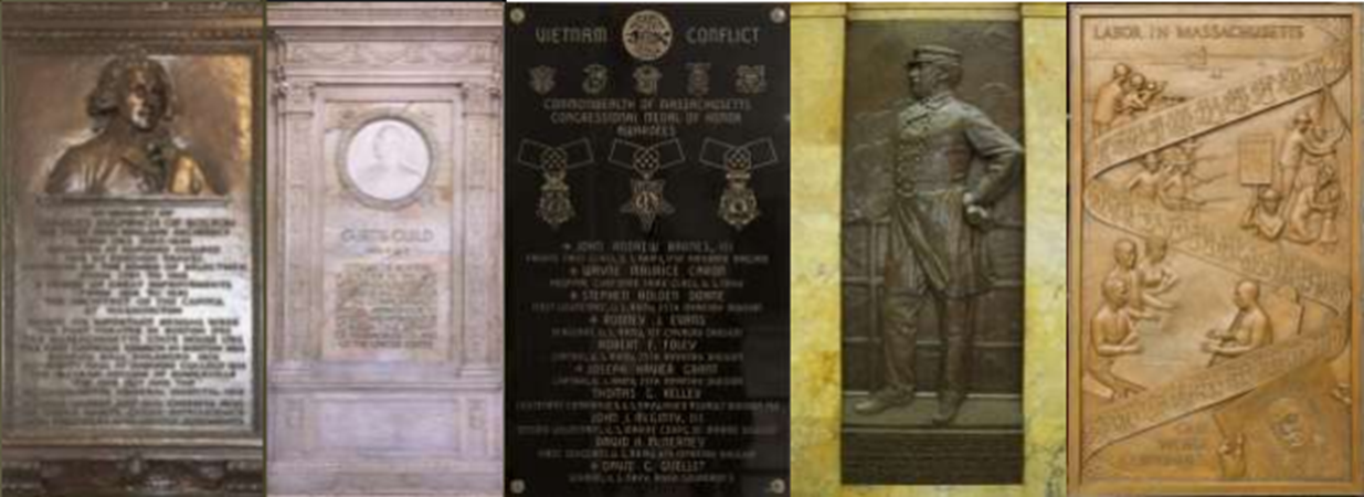 Massachusetts State House Art and Artifact Collections - Plaques | Mass.gov