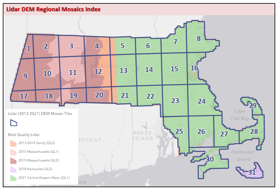MassGIS Data: Lidar DEM Regional Mosaics Index | Mass.gov