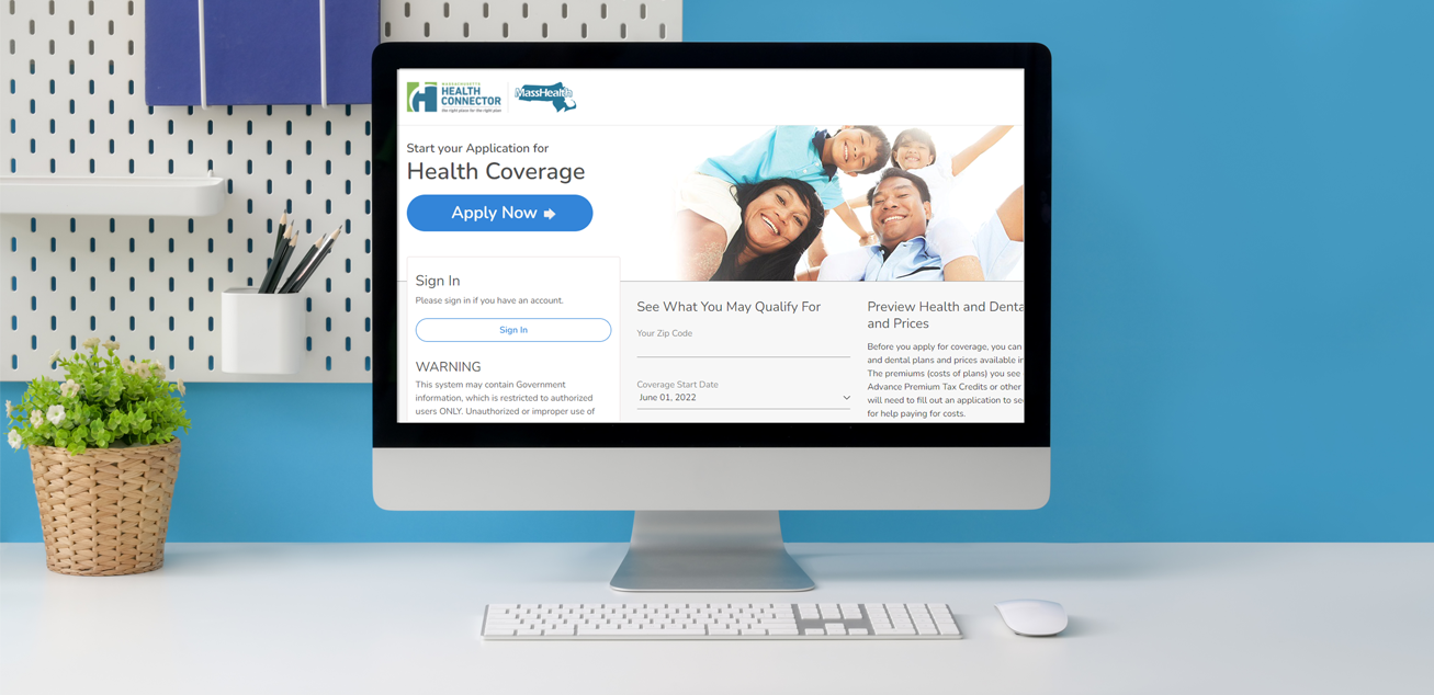 MA Login Accounts for New Applicants | Mass.gov