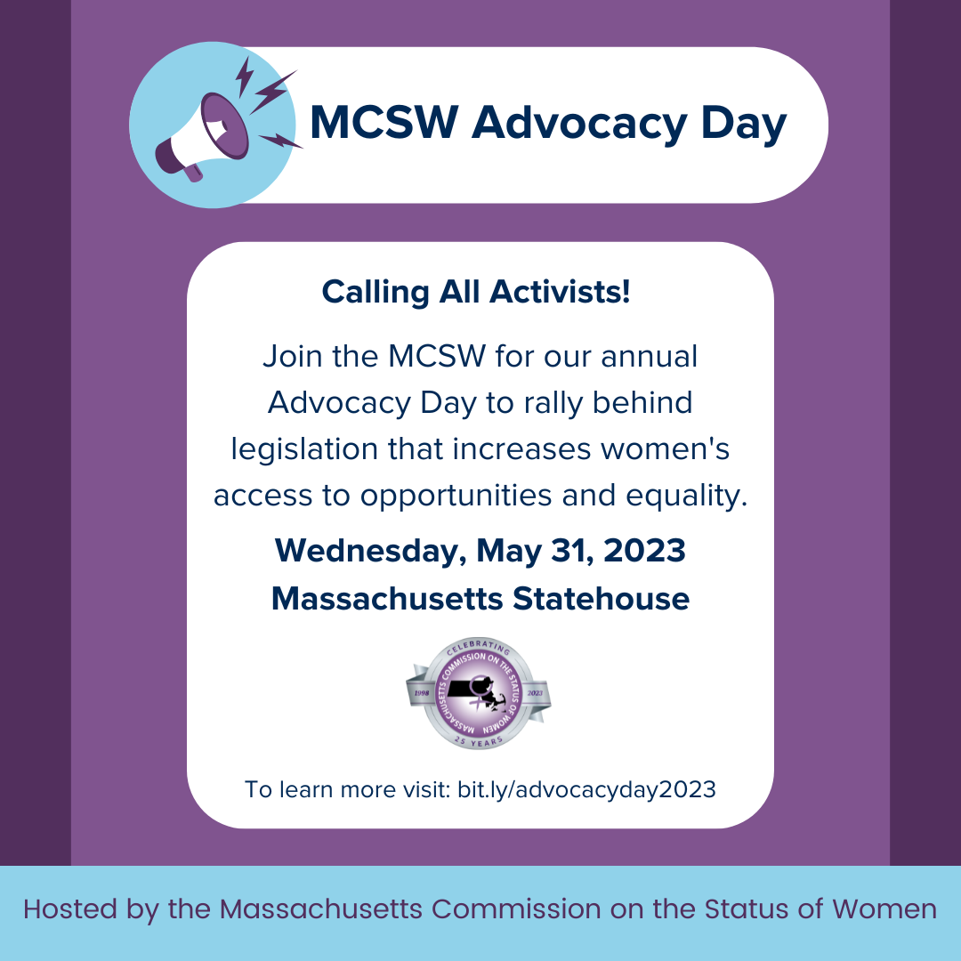 MCSW Advocacy Day 2023 | Mass.gov