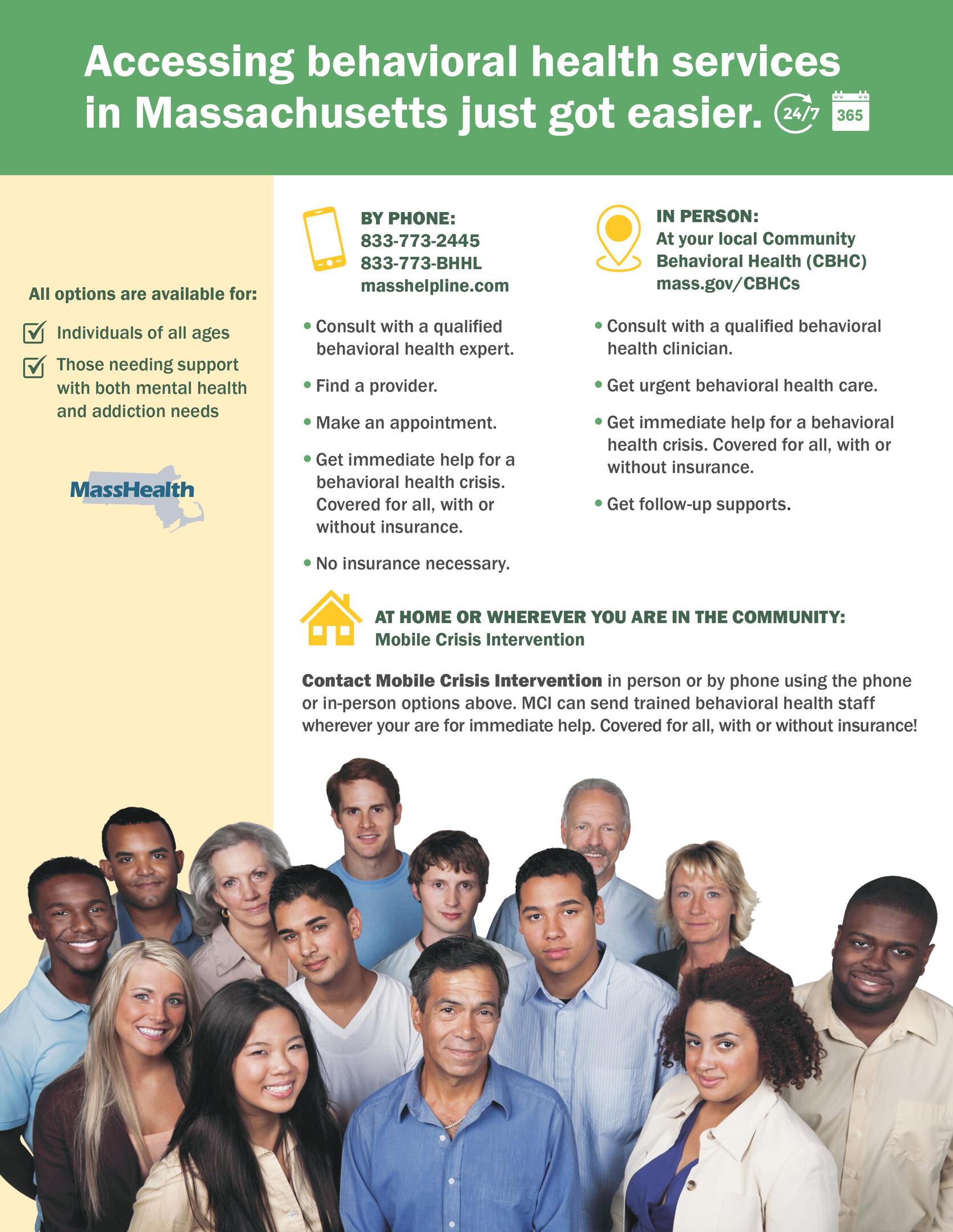 Fact Sheets: Behavioral Health Roadmap | Mass.gov