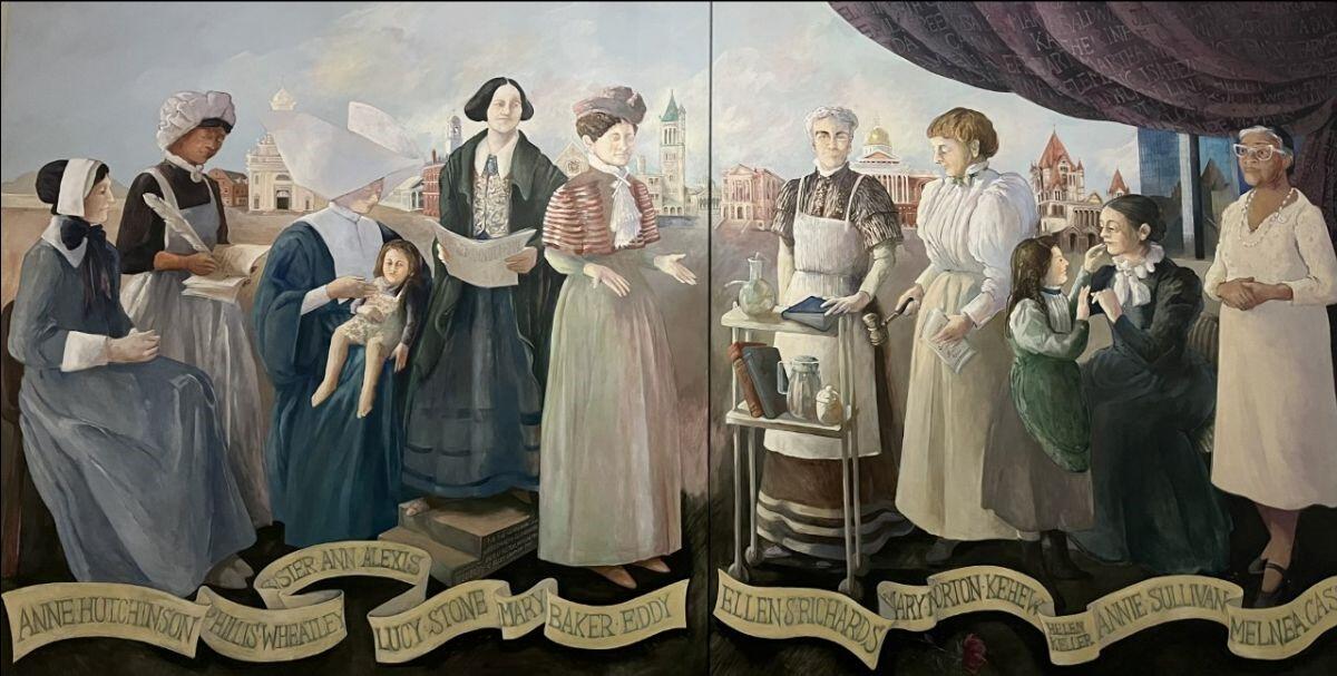 Notable Women of Boston by Ellen Lanyon now on display | Mass.gov
