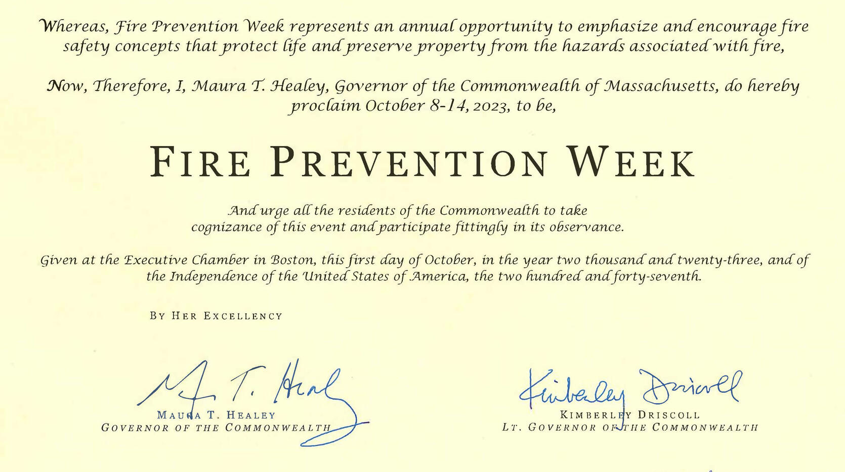 Fire Prevention Week Kicks Off with Focus on Cooking Safety | Mass.gov