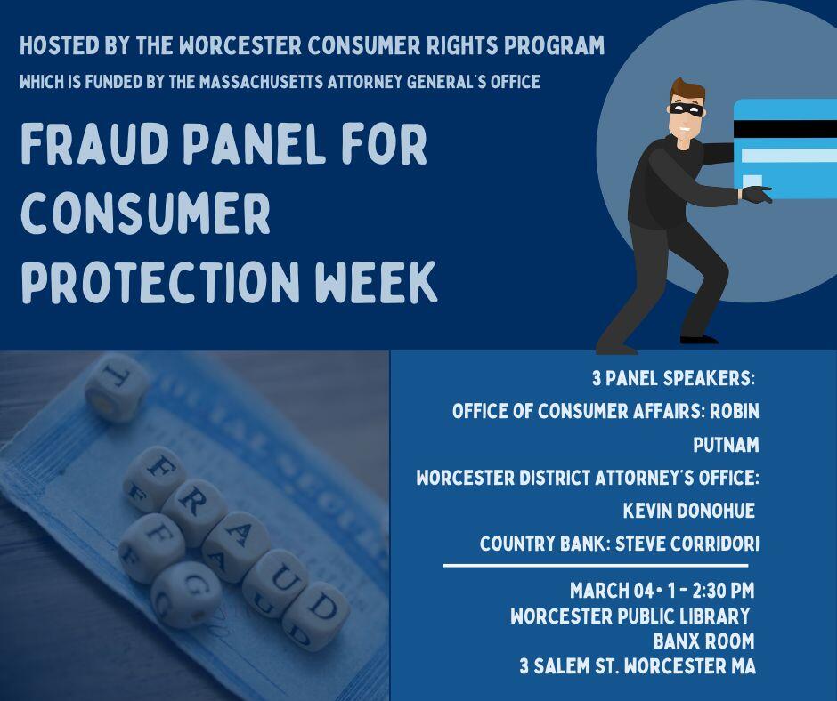 Scam Prevention & Fraud Awareness Panel Discussion at the Worcester ...