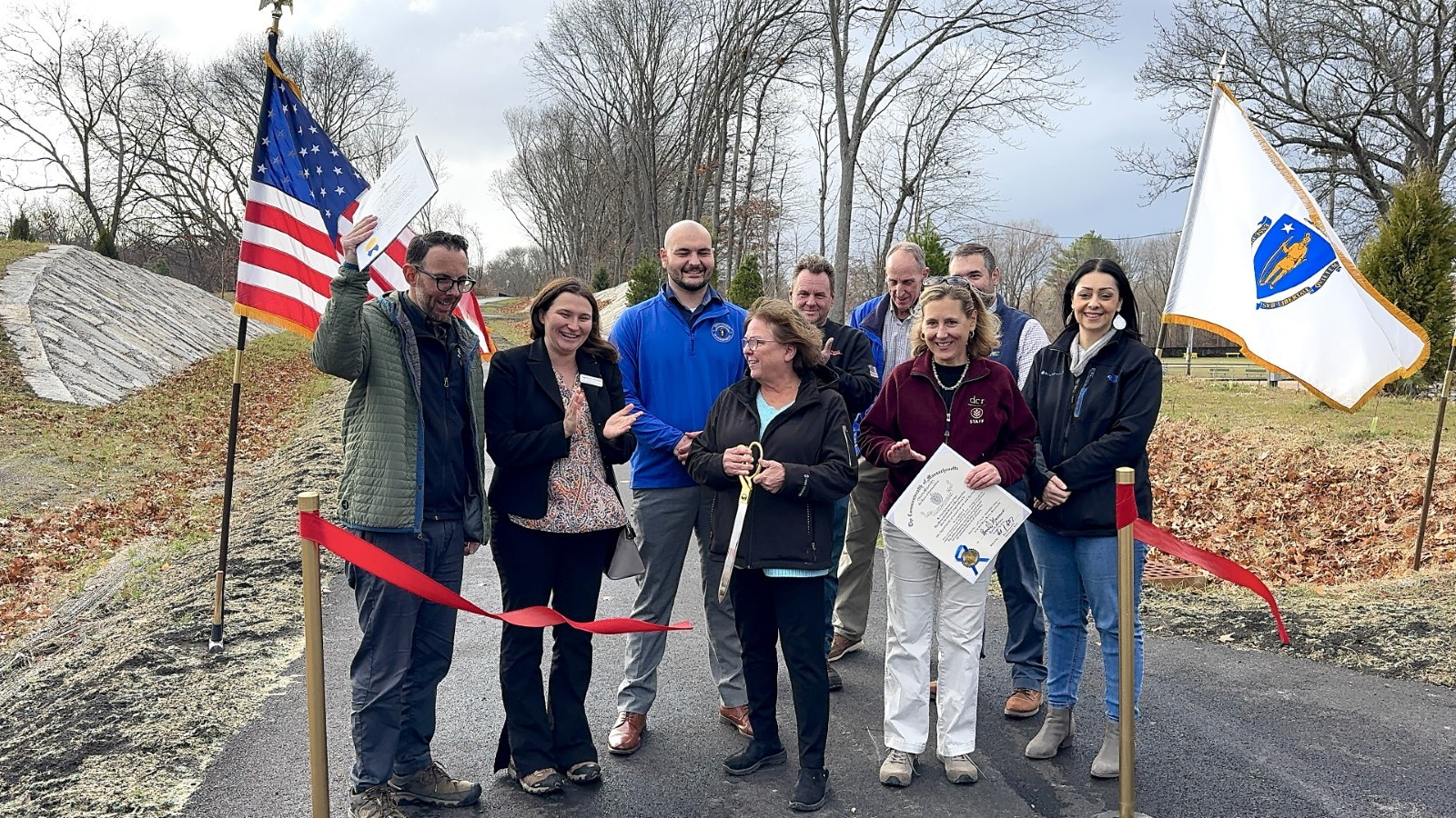 DCR Celebrates Completion of Blackstone Section of the Southern New ...