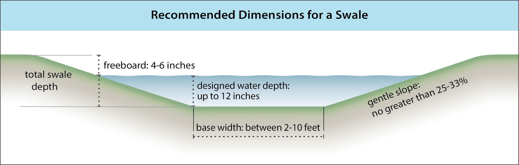 Stormwater Solutions for Homeowners Fact Sheet: Vegetated Swales | Mass.gov