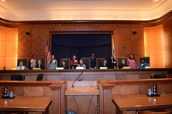 Student Justices Participate in Student Government Day Activities at ...