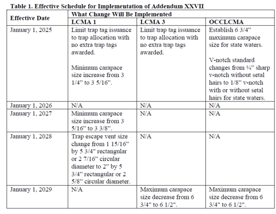Update on Lobster Regulation Changes for 2025 | Mass.gov