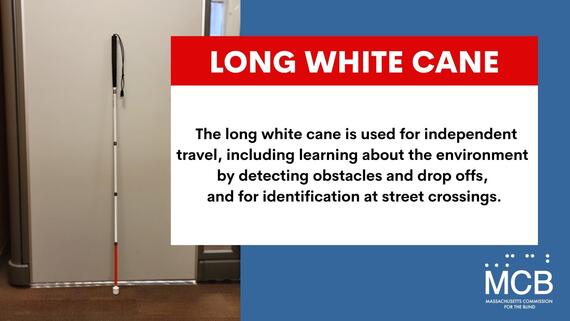 October is White Cane Awareness Month | Mass.gov
