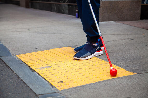 October is White Cane Awareness Month | Mass.gov