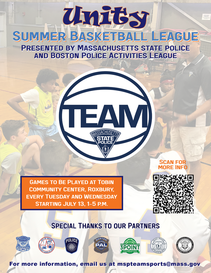 Unity Summer Basketball League | Mass.gov