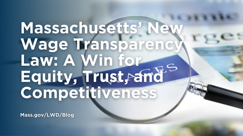 The benefits of wage transparency | Mass.gov