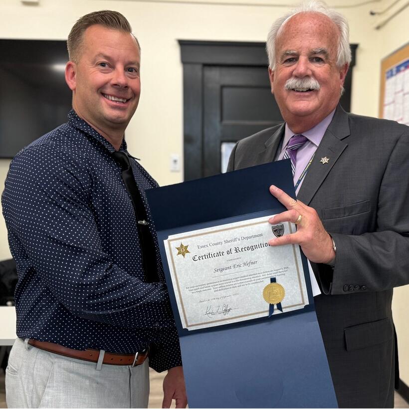 Essex CO's Act of Off-Duty Heroism | Mass.gov