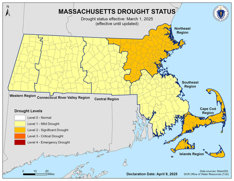 Drought Conditions Improve Across Several Regions in Massachusetts ...