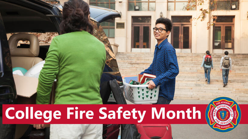 September is College Fire Safety Month | Mass.gov