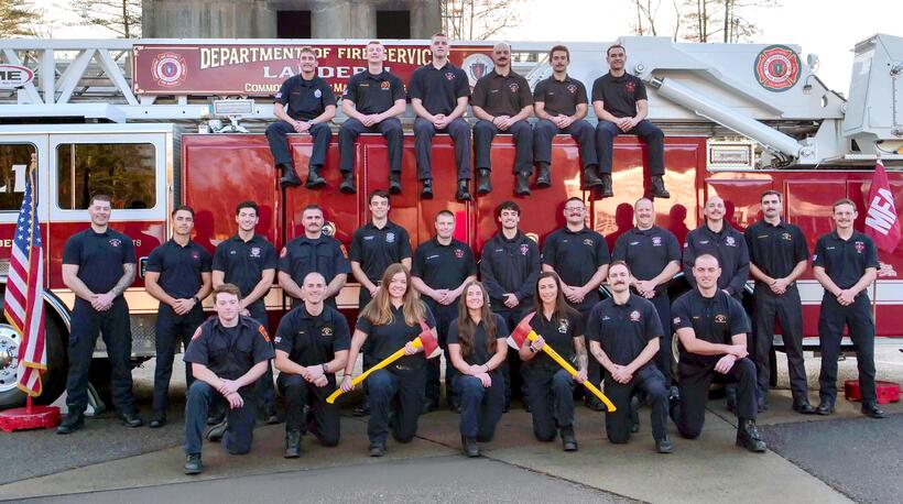 25 Local Firefighters Graduate from State Fire Academy | Mass.gov