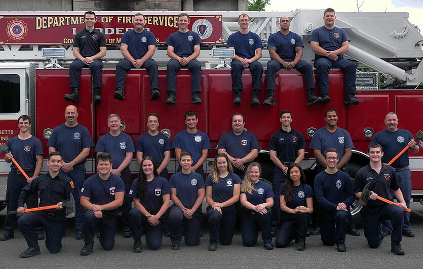 Call/Volunteer Firefighters Graduate from Massachusetts Fire Academy ...