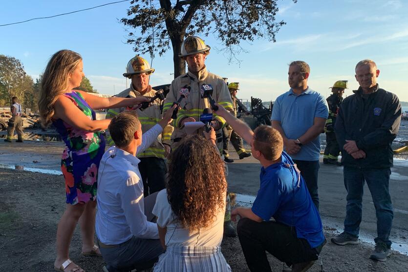 Massive Boatyard Fire Accidental | Mass.gov