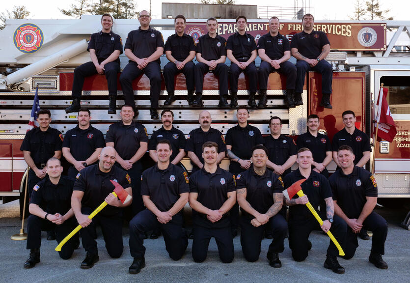23 Local Firefighters Graduate from Firefighting Academy | Mass.gov