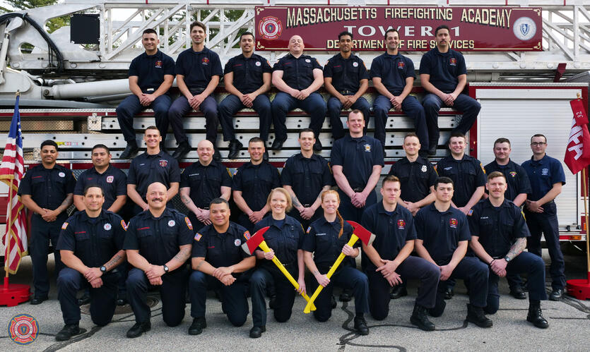 26 Local Firefighters Graduate from Massachusetts Firefighting Academy ...