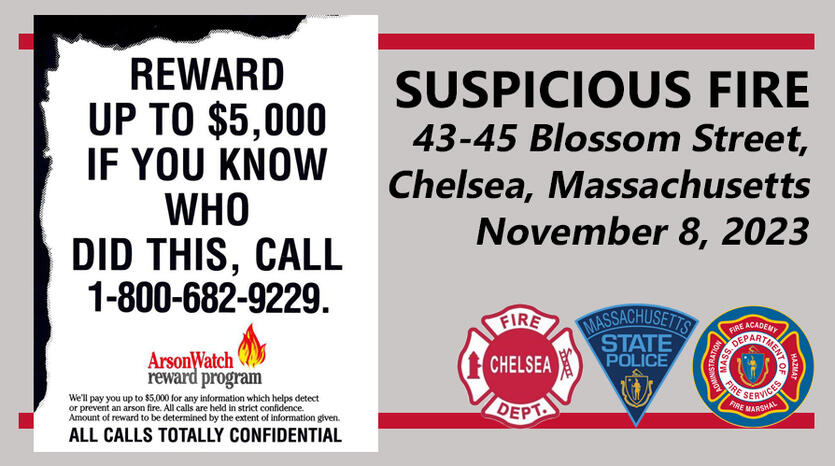 Chelsea, State Investigators Seeing Public’s Help in Suspicious Fire ...