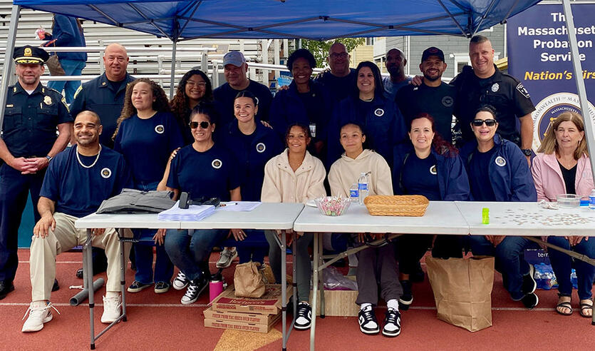 Malden District Probation staff engages with community at National ...