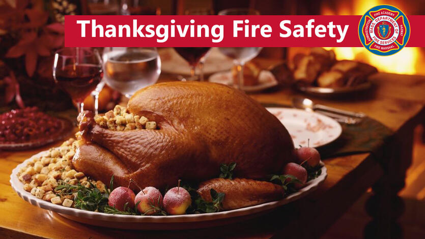 State Fire Marshal: Serve Up Safety on Thanksgiving | Mass.gov