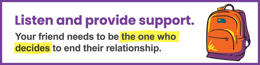 Helping a friend in an unhealthy relationship or friendship | Mass.gov