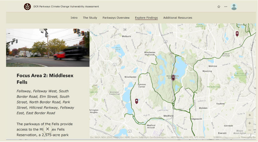 Parkways Climate Change Vulnerability Assessment (Parkways CCVA) | Mass.gov
