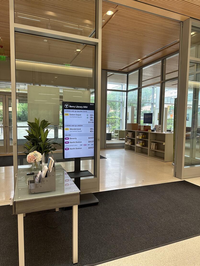 Library Transit Screens | Mass.gov