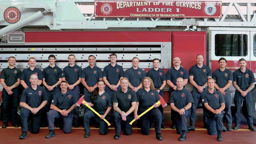 18 Local Firefighters Graduate from Firefighting Academy | Mass.gov