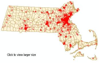 MassGIS Data: MassDEP Oil and/or Hazardous Material Sites with Activity ...