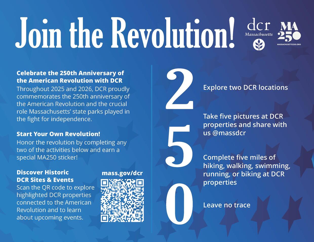 DCR Celebrates the 250th Anniversary of the American Revolution | Mass.gov