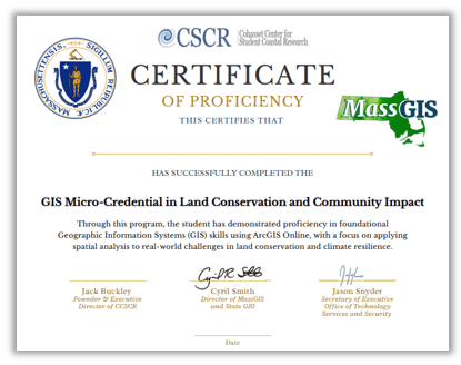 MassGIS-CSCR Partnership | Mass.gov