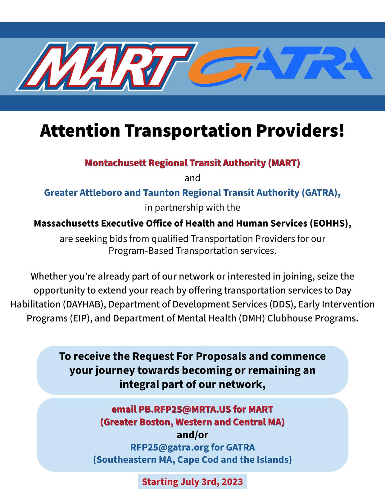 Providing rides through the HST Brokerage | Mass.gov