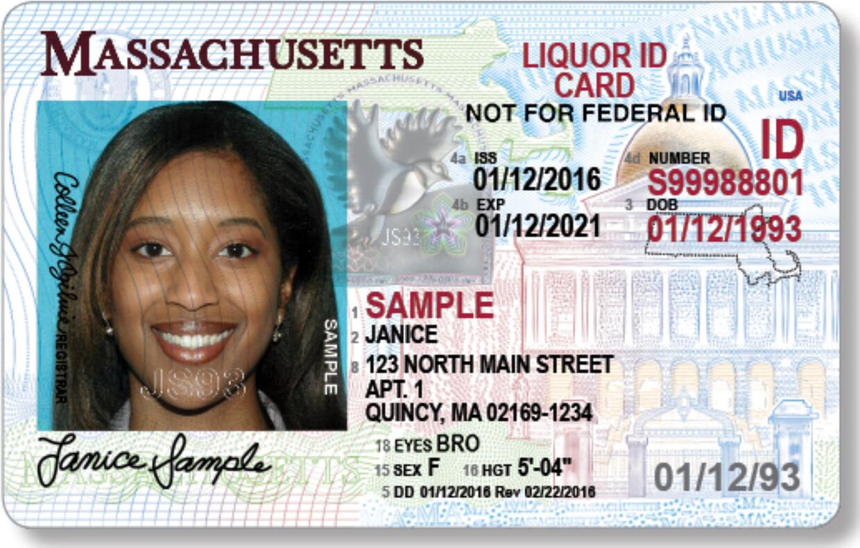 Types of Identification cards Mass IDs and Liquor IDs Mass.gov