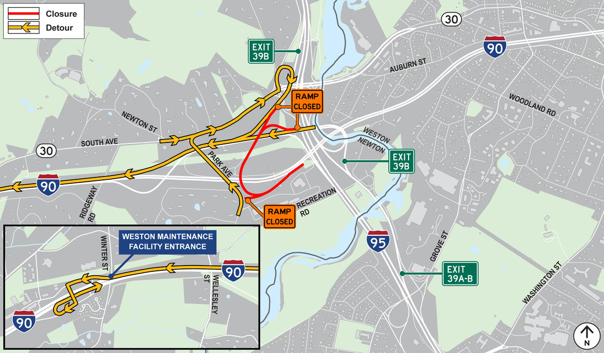 Traffic and construction updates - Newton-Weston bridge replacement ...