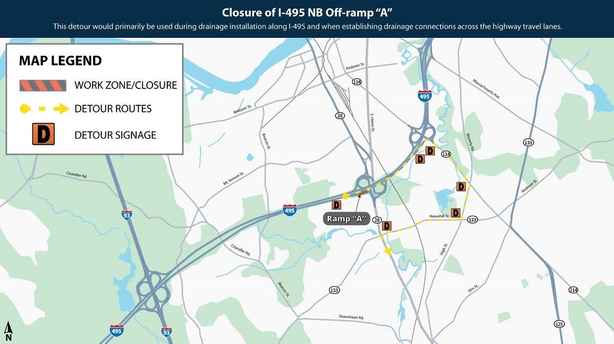 About the I-495 Andover-Lawrence bridge replacements | Mass.gov