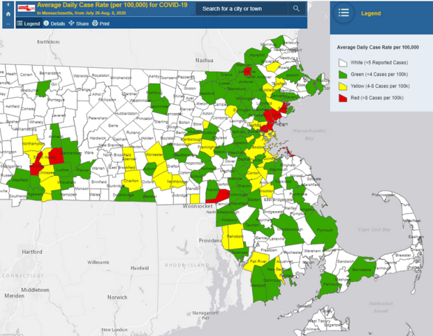 Special topic web maps | Mass.gov