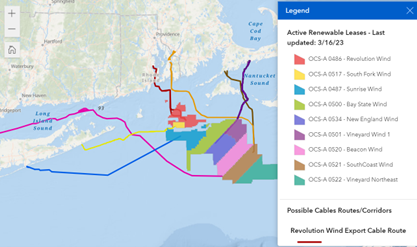 Status of Offshore Wind Lease Development in the Northeast - Online ...