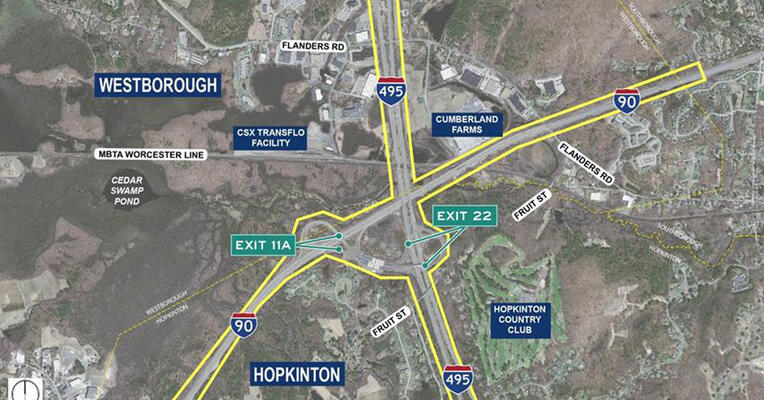 I-495/I-90 Interchange Improvements | Mass.gov