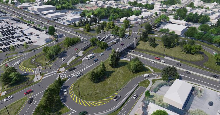 Bridge replacement & interchange improvements at Routes 27/9 in Natick ...