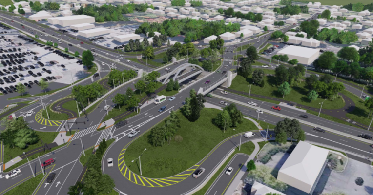 Bridge replacement & interchange improvements at Routes 27/9 in Natick ...